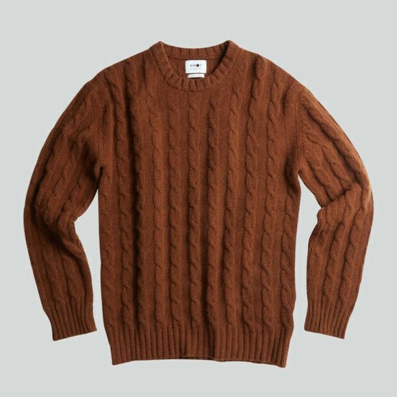 Nn07 No Nationality | Sweaters | Nwot Xl Mens Nn7 Fabian Canela Brown ...